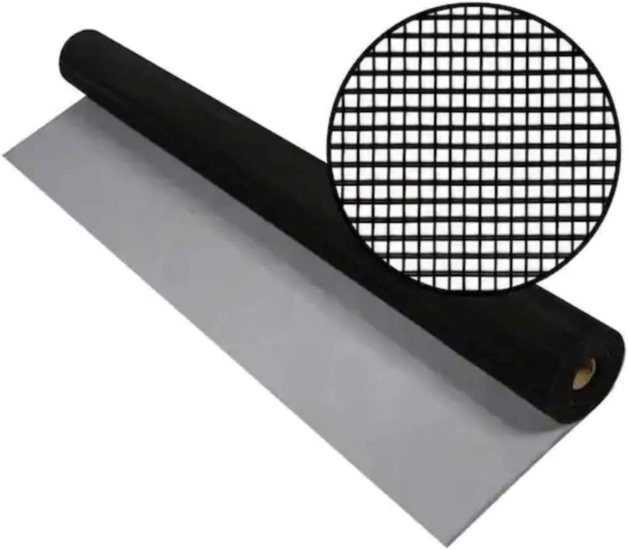 Aluminum Insect Screen Mesh Kit - (72 in x 50 ft) Roll of Aluminum ...