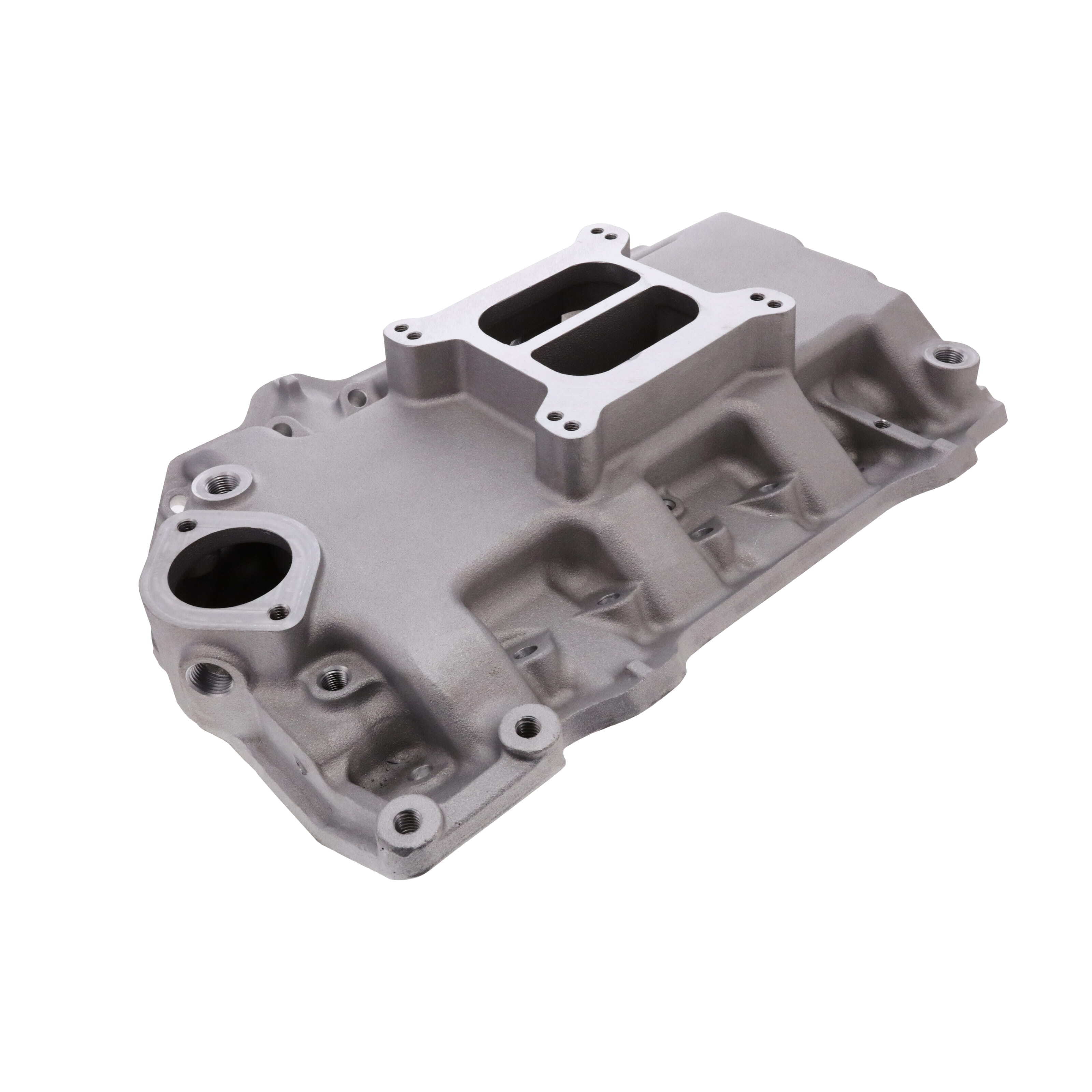 Aluminum Intake Manifold, Dual Plane for Mopar Plymouth 318 - Satin ...