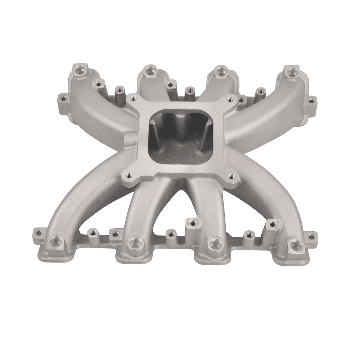 BATONECO PERFORMANCE Intake Manifold Single Flat Aluminum Universal LS3 ...