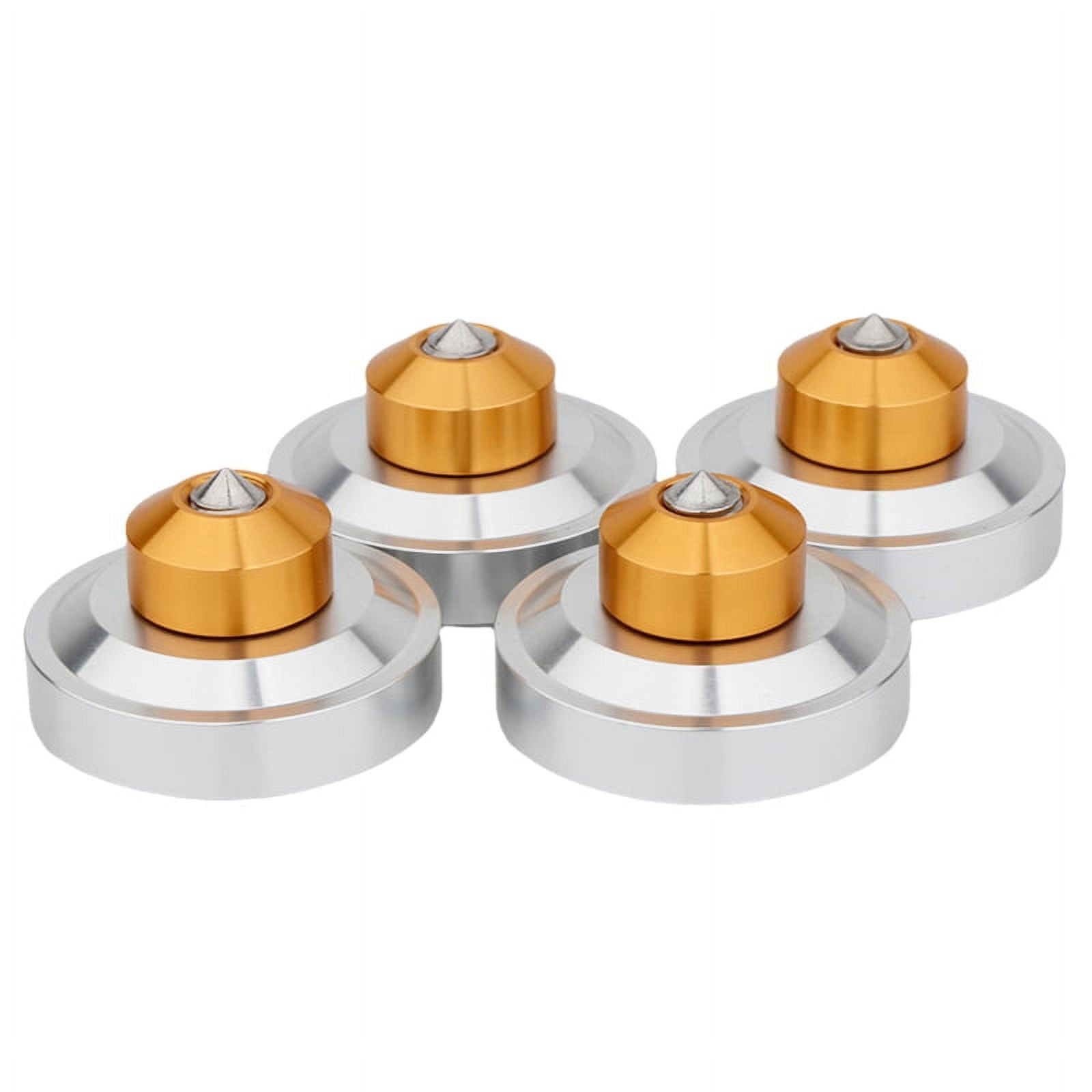 Aluminum Isolation Spike Feet Stand Damper Pad for Hifi Audio AMP ...