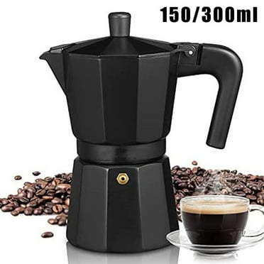 J&V TEXTILES Stovetop Espresso and Coffee Maker, Moka Pot for Classic ...