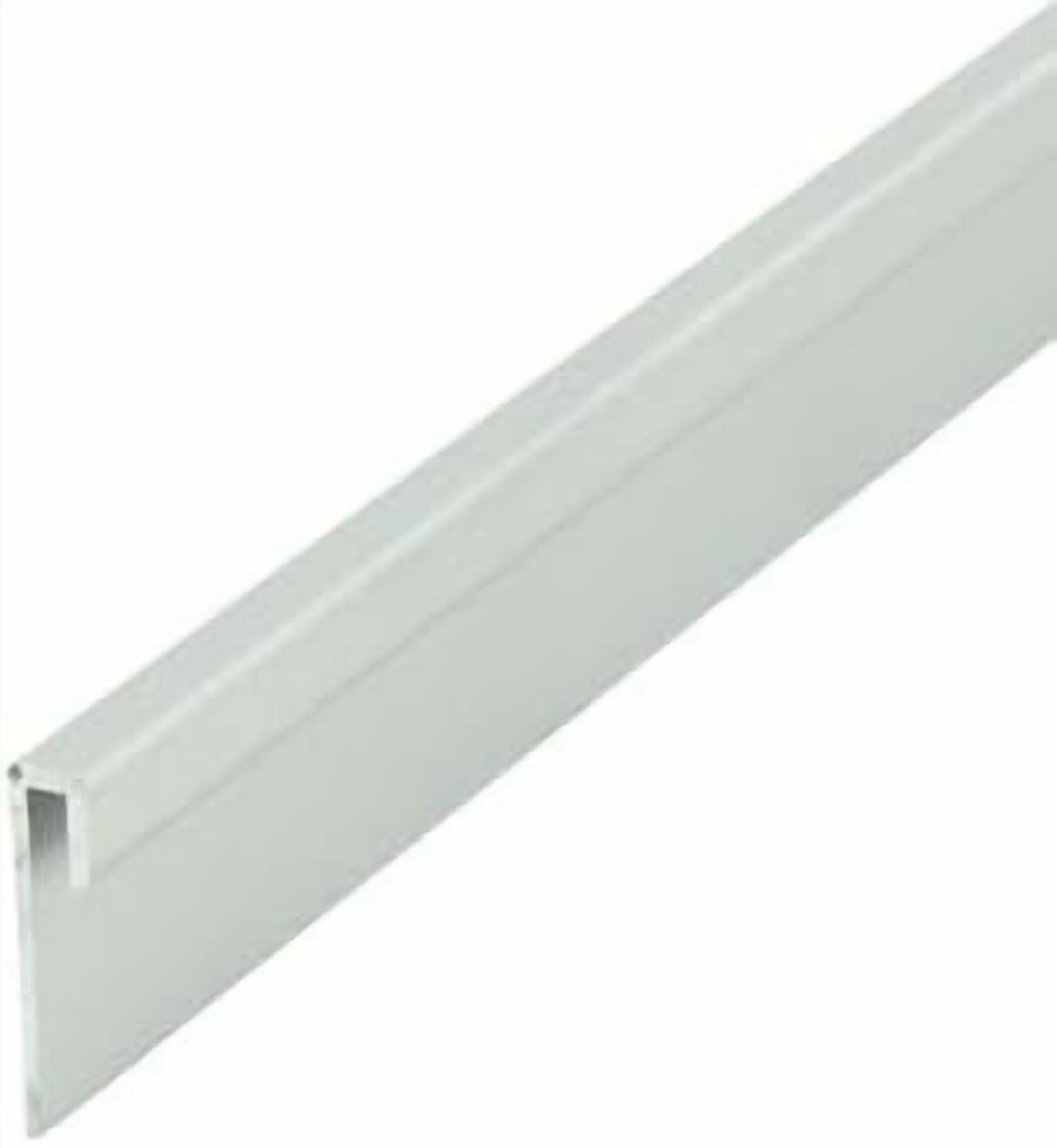 Aluminum J Channel Fits Material 1/16 Inch Thick Clear Anodized (Satin ...