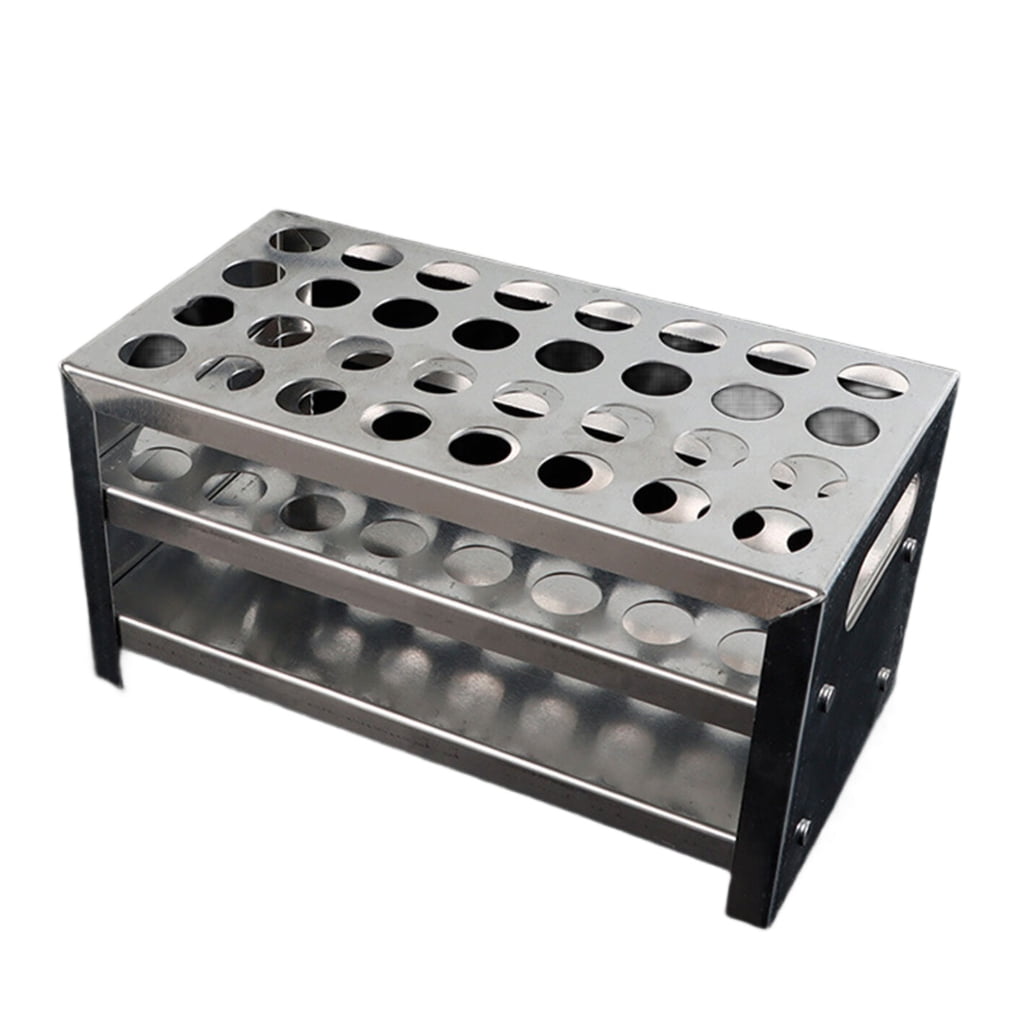 Aluminum Lab Tube Holder Bracket Test Tube Holder Stand Desktop Test ...