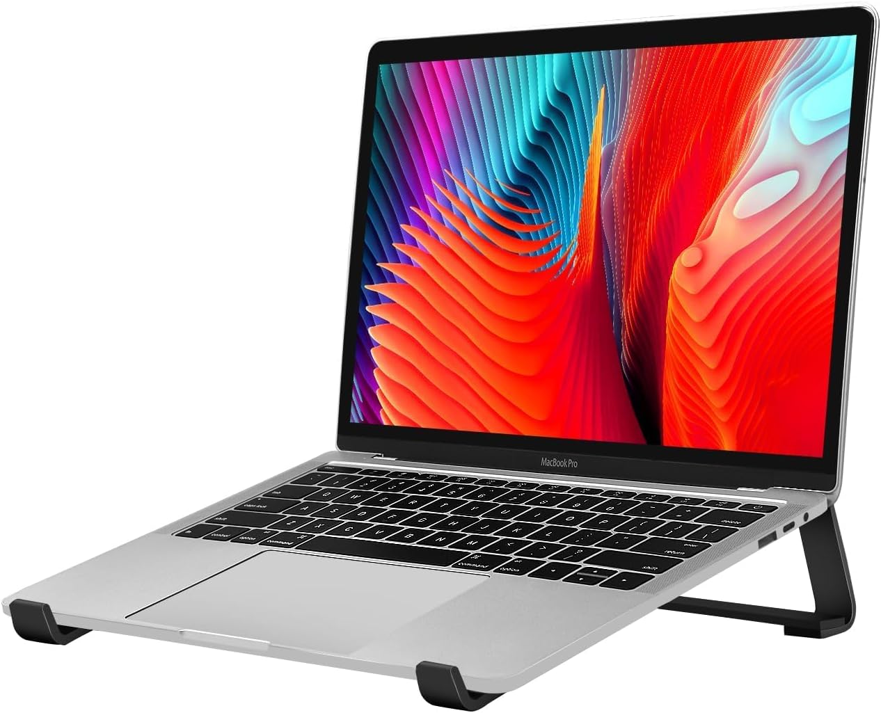 Aluminum Laptop Stand for Desk - Cooling Ergonomic Design - Fits ...