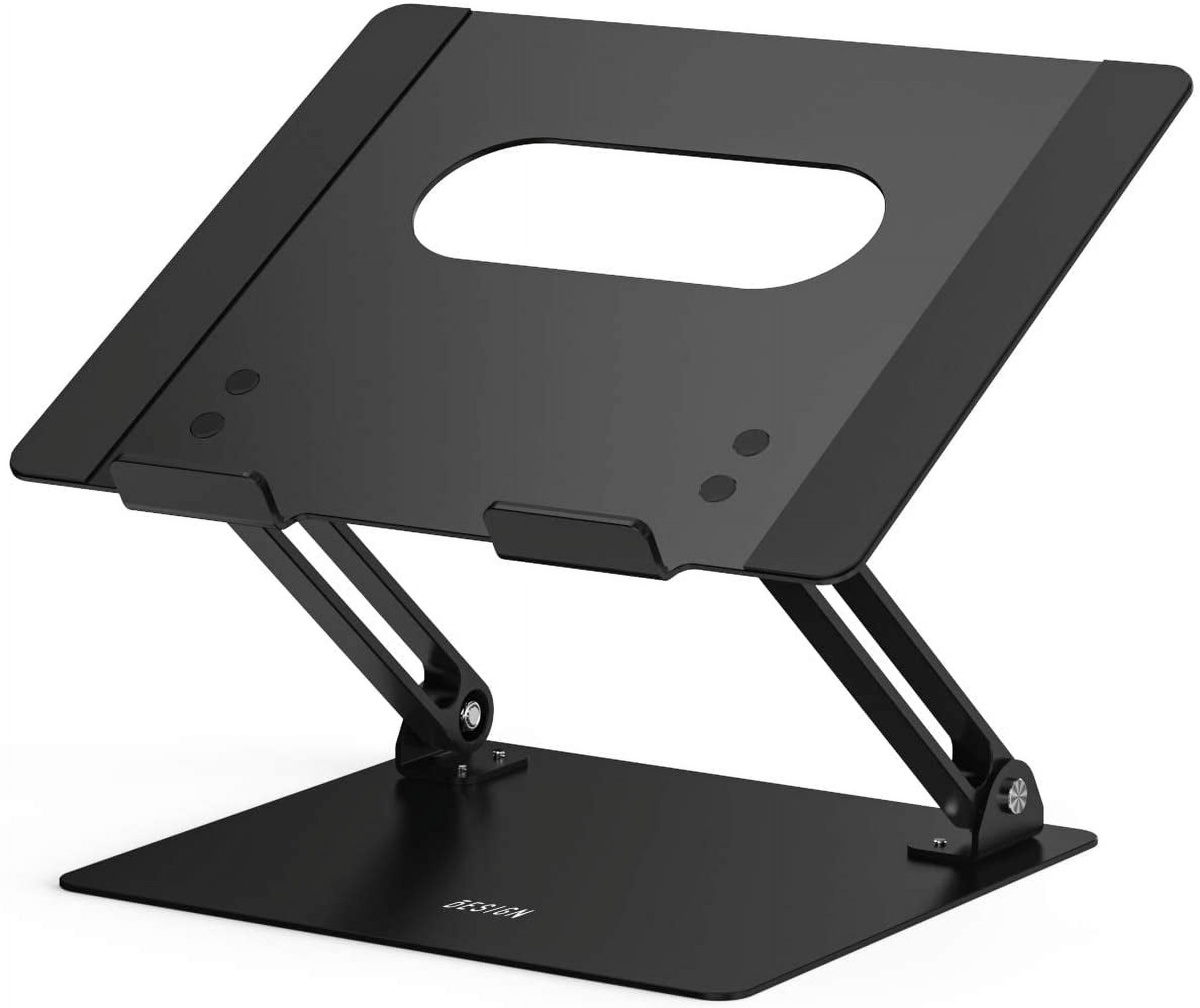 Aluminum Laptop Stand, Ergonomic Adjustable Notebook Stand, Riser ...