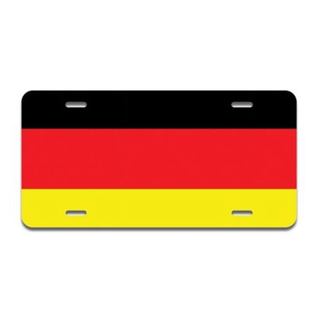 Aluminum License Plate - German Flag - Walmart.com