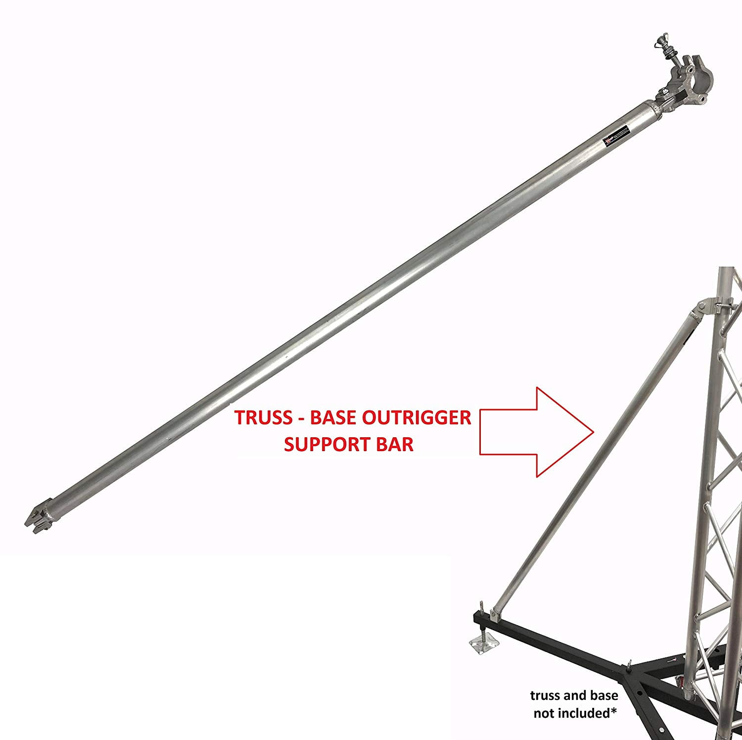 Aluminum Lighting Truss Support Balance System Heavy Duty 2" Trussing ...