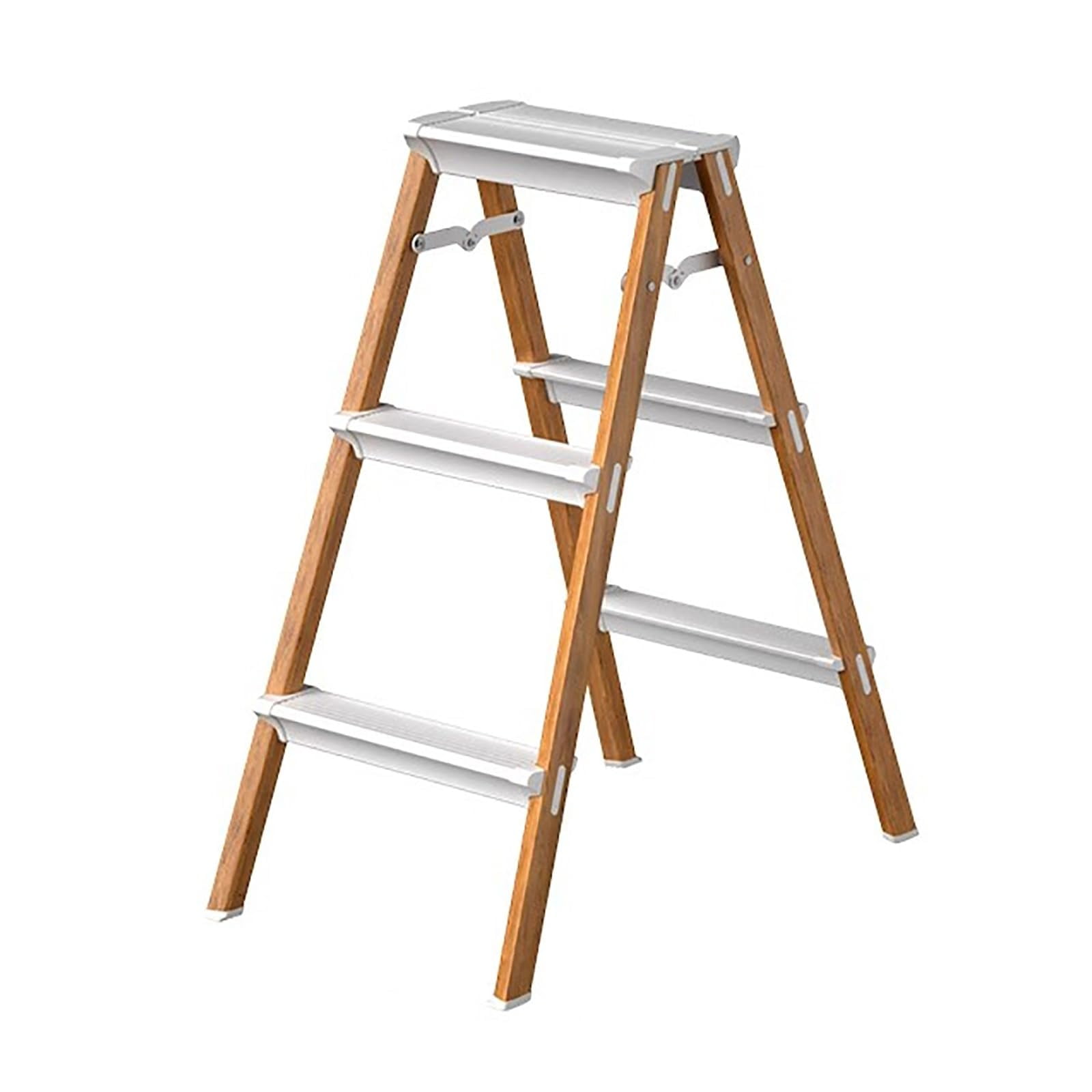 Aluminum Lightweight Folding Step Stool, Anti-Slip Foldable Step Stool ...