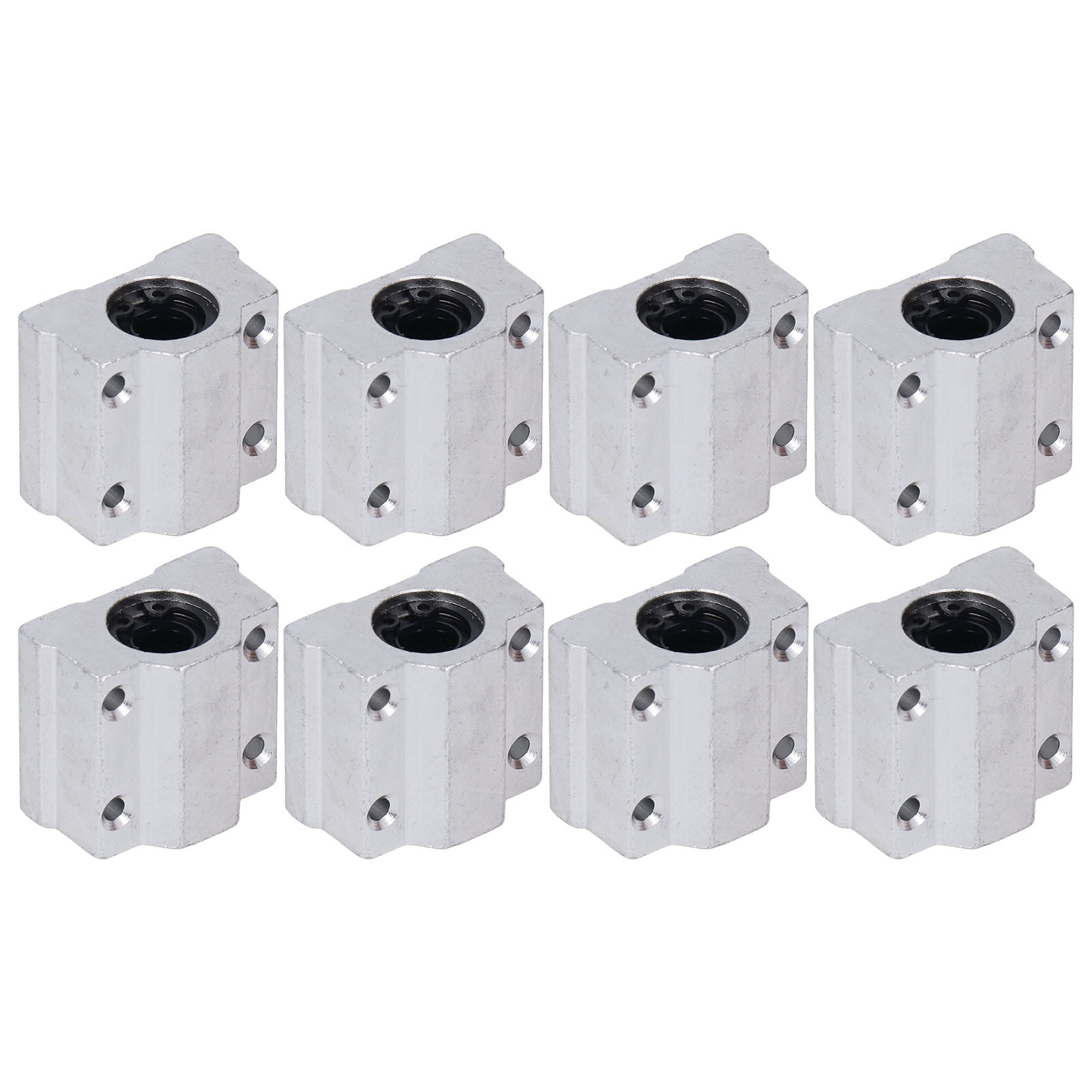 Aluminum Linear Motion Ball Bearing Box, 8PCS Linear Ball Bearing Slide ...