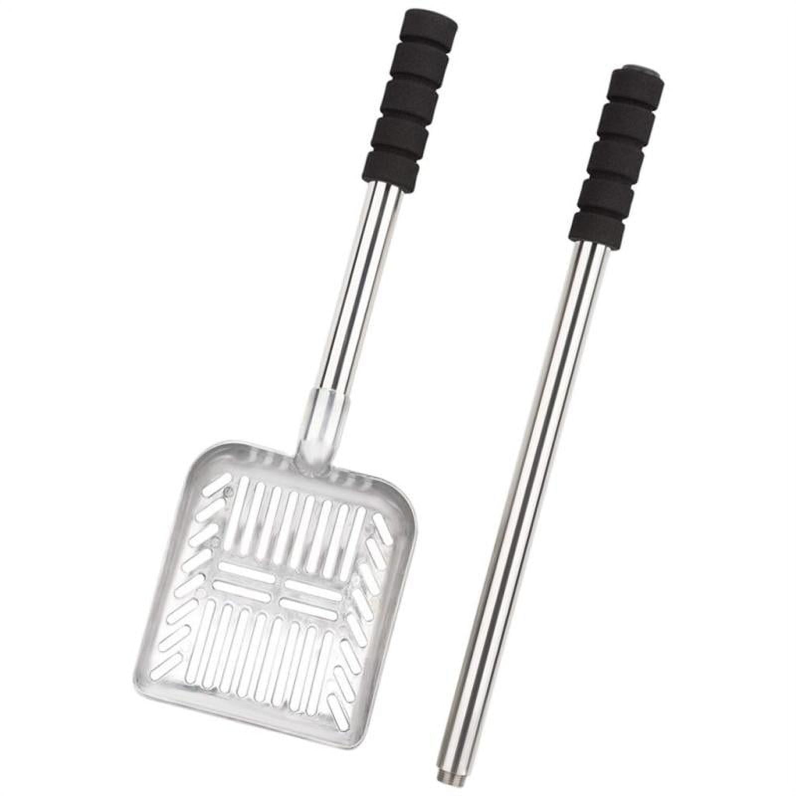 Aluminum Litter Shovel Extendable Comfort Long Shovel for Cat Supplies ...