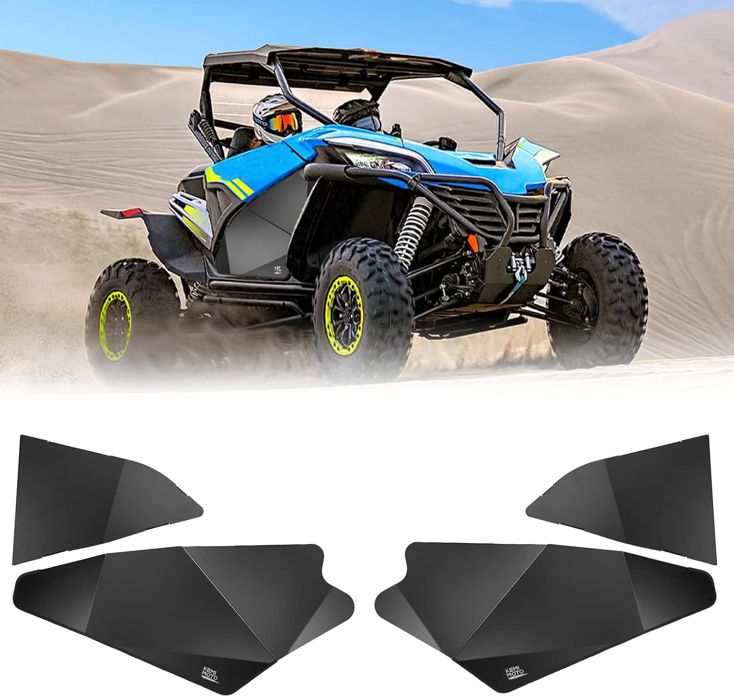 Aluminum Lower Half Doors Inserts Compatible with Cfmoto Zforce 950 ...
