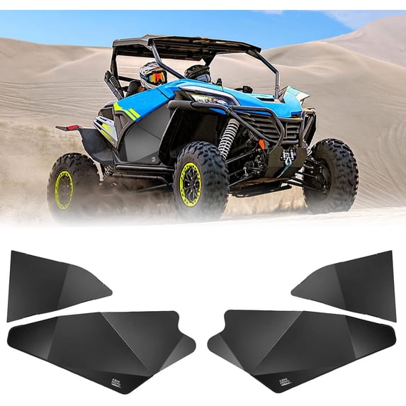 Aluminum Lower Half Doors Inserts Compatible with Cfmoto Zforce 950 ...