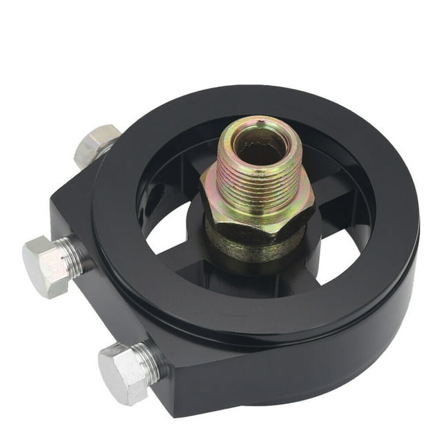 Aluminum M20 X 1.5 Oil/Gauge Filter Sandwich Adapter Plate Kit ...