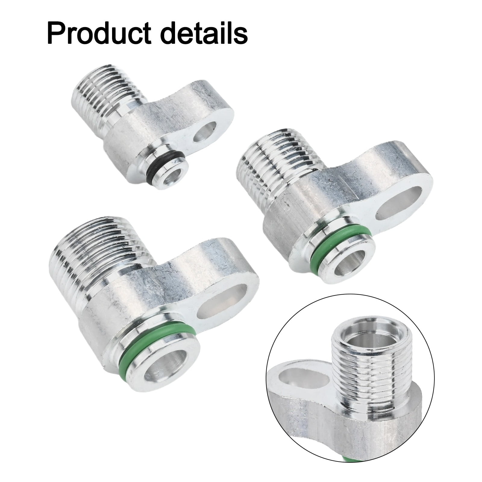 Aluminum Made Car Ac Fitting Adapter For Enhanced Vehicle Compatibility ...