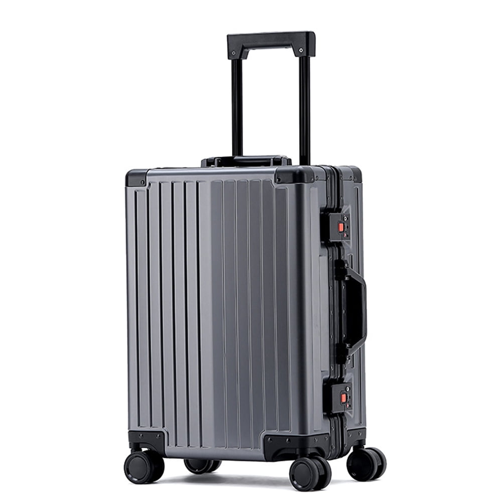 All Aluminum Magnesium Hardshell Carry On Luggage with Wheels, Hardside ...