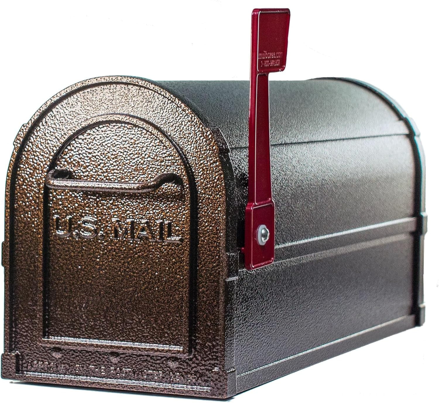 Aluminum Mailboxes for Outside. Double Door with Magnetic Latches. Our ...