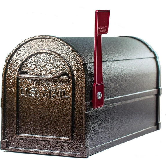 Aluminum Mailboxes for Outside. Double Door with Magnetic Latches. Our ...