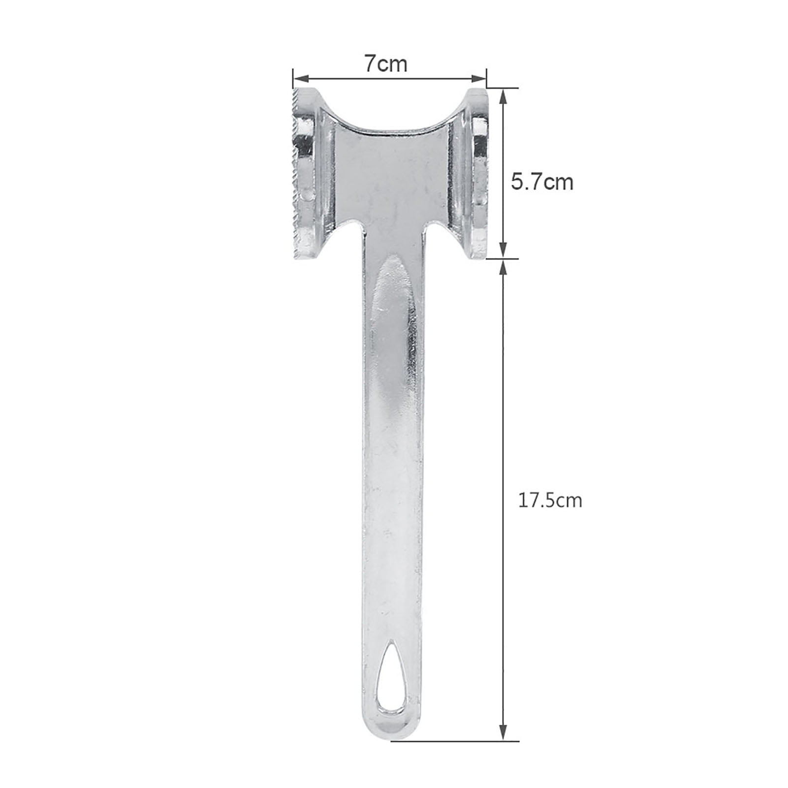 Aluminum Meat Mallet Tenderizer, Dual,Side Design For Beef, Pork ...