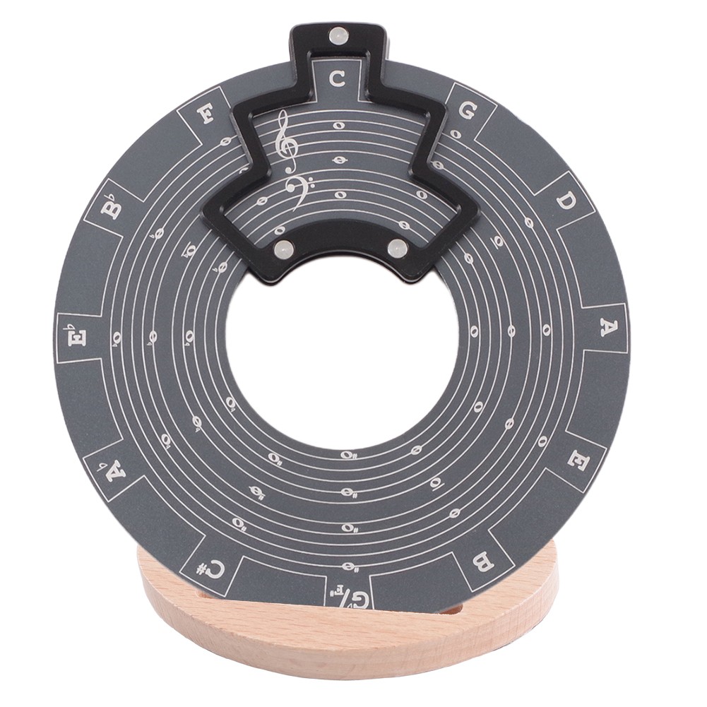 Aluminum Melody Tool Circle Musical Educational Tool For Notes Chords ...