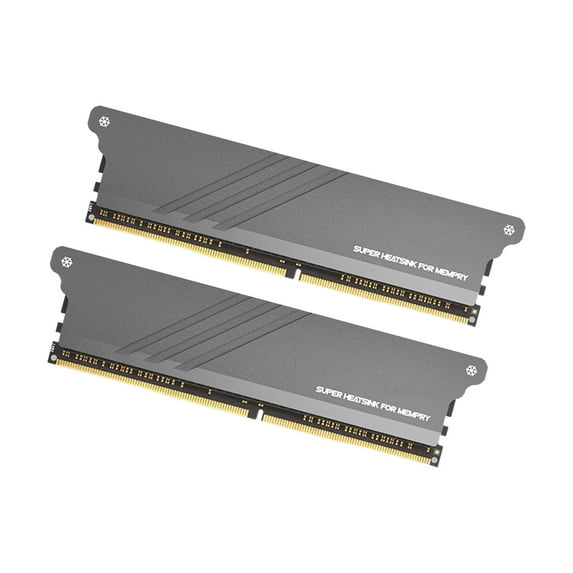 Aluminum Memory Heatsink for Enhanced Memory Cooling and Stability for ...