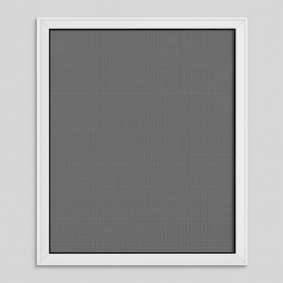 Aluminum Mesh Pre-Framed Window Screen -“ 18x30, White, 5/16" - Walmart.com