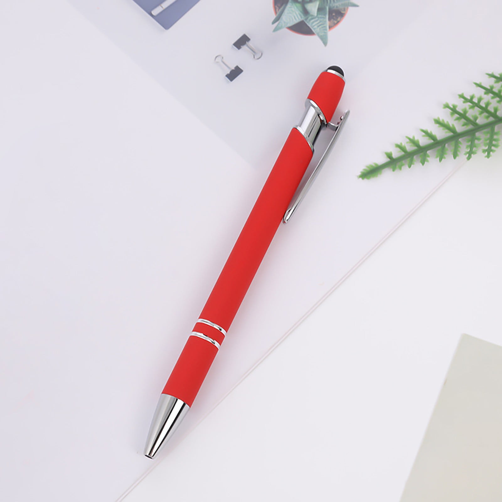 Aluminum Metal Gel Pen Smooth Writing Office Desk Study Executive ...