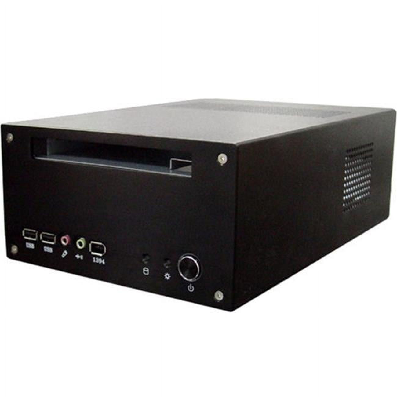 Aluminum Mini-ITX Media Center - HTPC Case - Black - Walmart.com