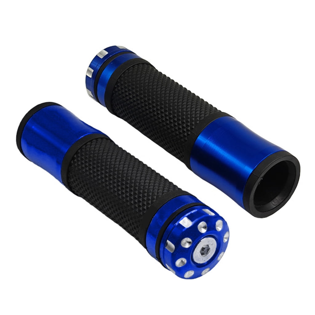 Aluminum Motorcycle Handlebar Grips With Soft Rubber Gel For 7/8 ...
