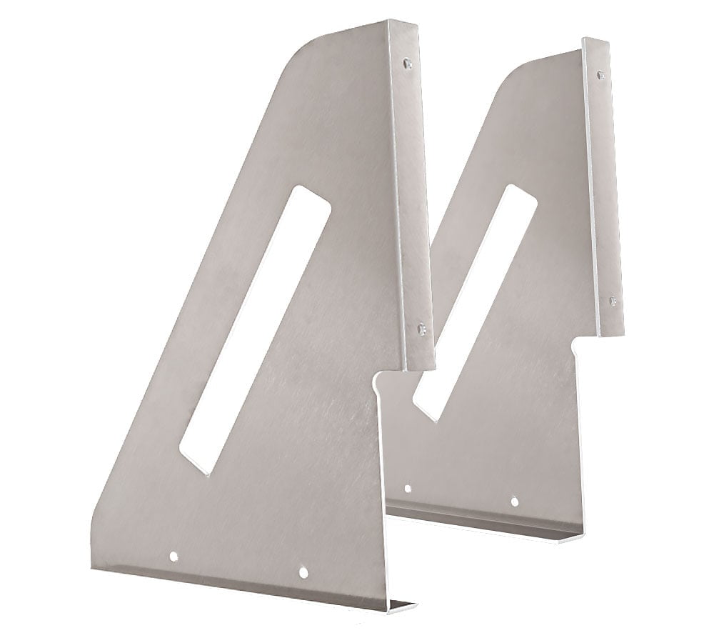 Aluminum Mounting Brackets for Flatbed and Stepdeck Trailer Toolbox ...