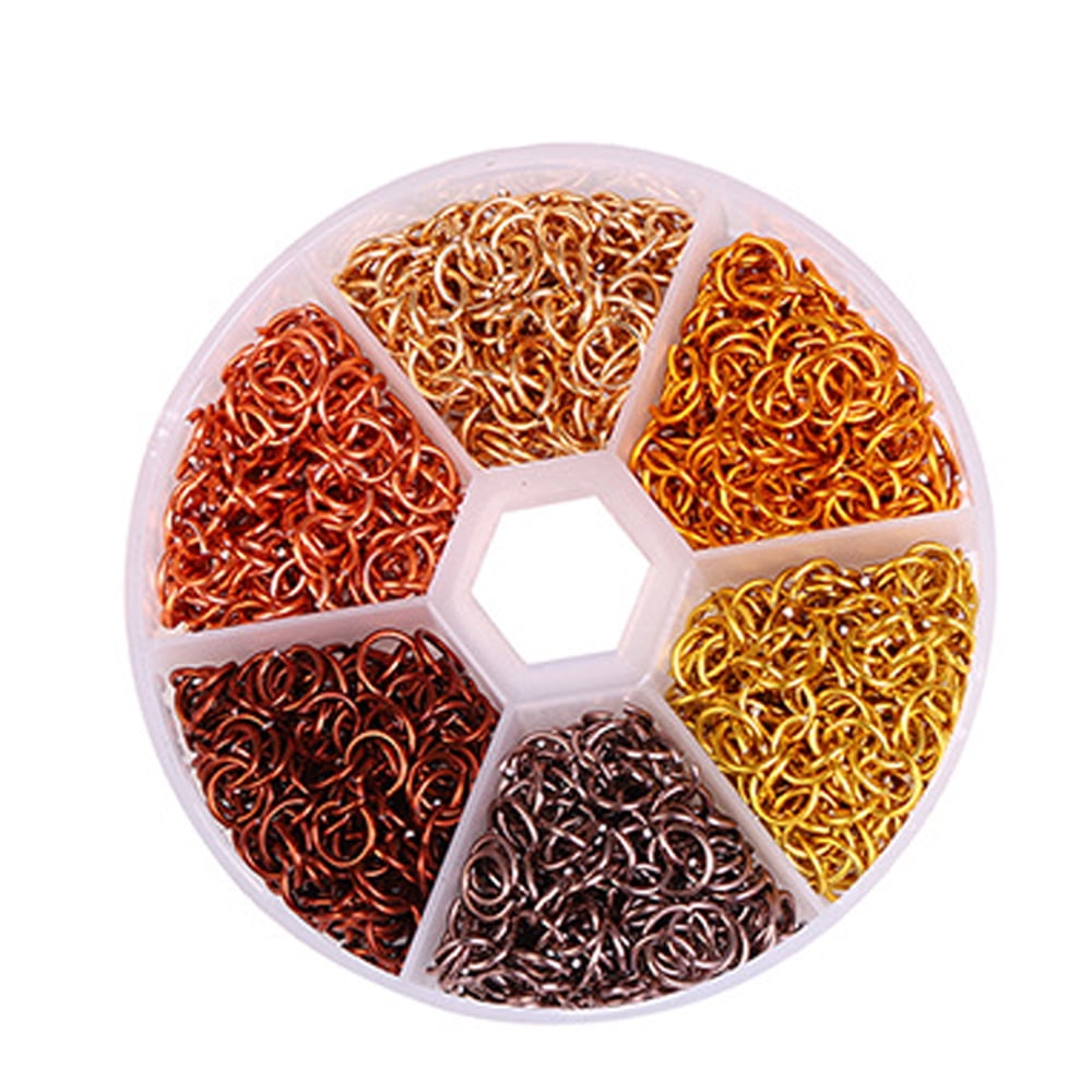 Aluminum Nail Jewelry Mix Color Dangle Ring Jump Rings Nail Art ...