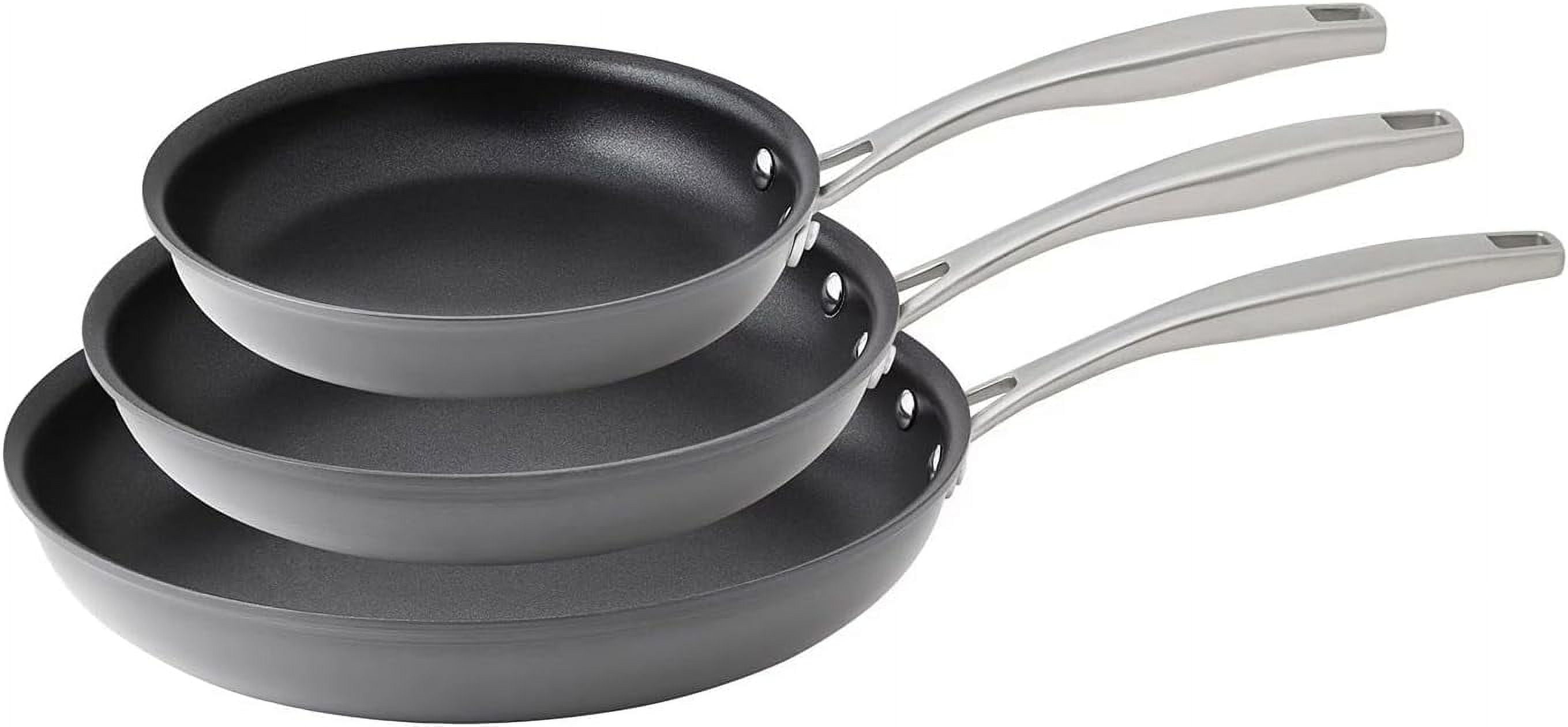 Aluminum Nonstick Fry Pan (Fry Pan Set(8"+10"+12")) - Walmart.com
