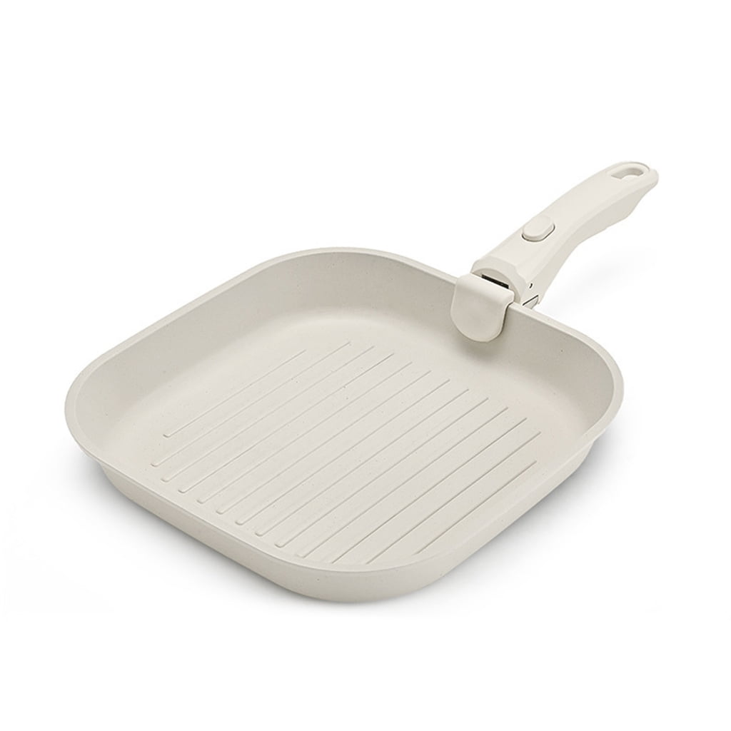 Aluminum Nonstick Frying Pan Set With Ergonomic Removable Handle For ...