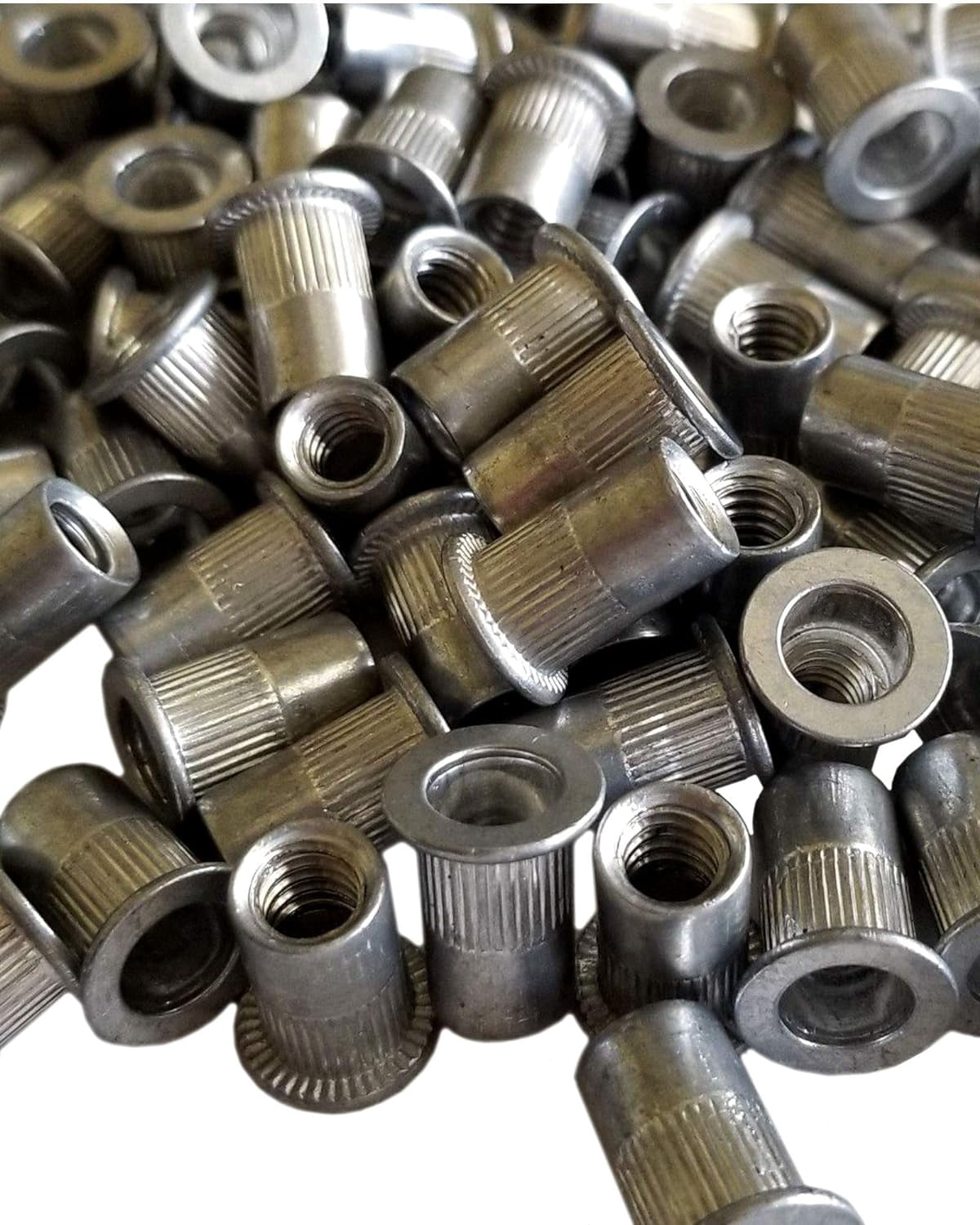Aluminum Nutserts Rivet Nut Rivnut Nutsert - 100 Pcs Aluminum Rivet ...