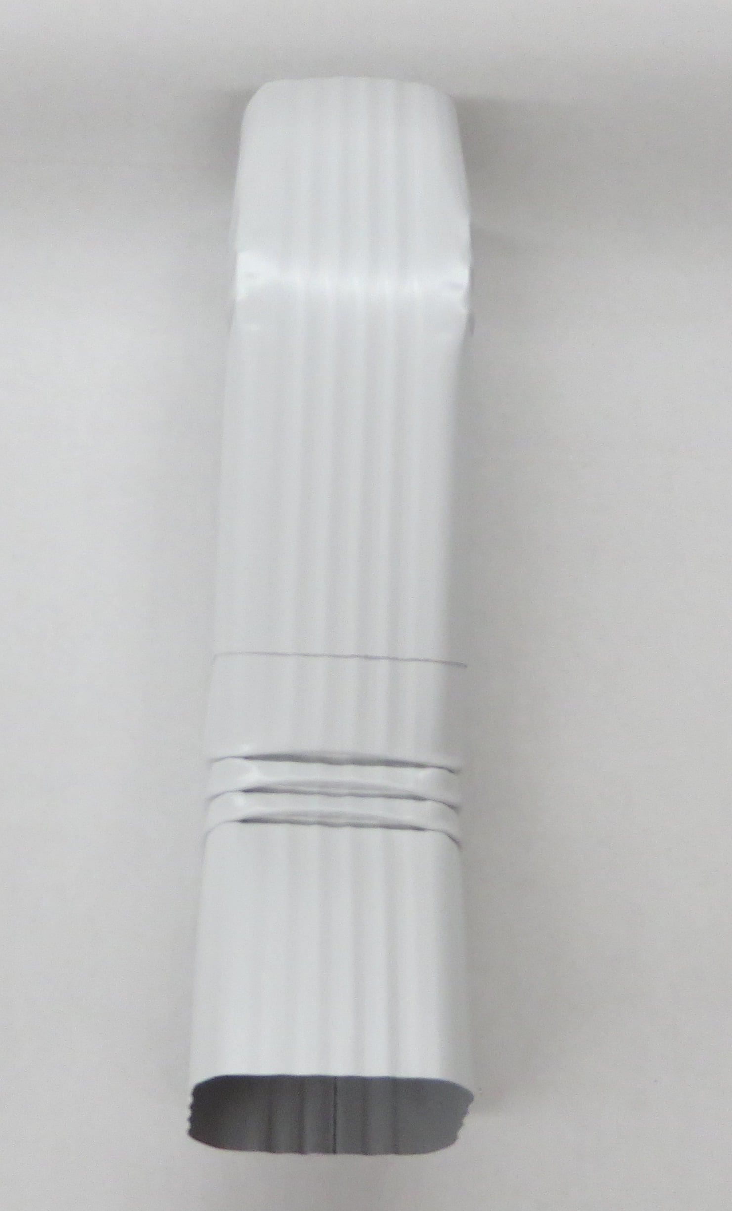 Aluminum Offset Downspout Elbow (2x3 A, LOW GLOSS WHITE) - Walmart.com