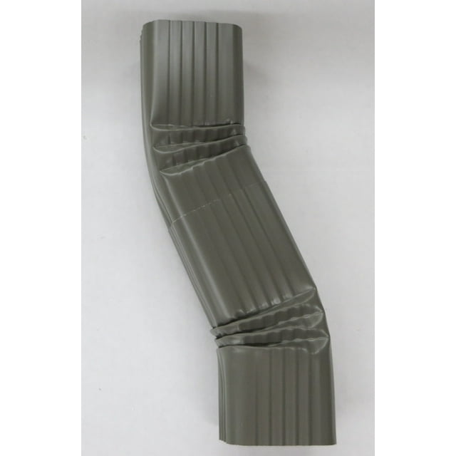Aluminum Offset Downspout Elbow (2x3 B, BRONZE) - Walmart.com