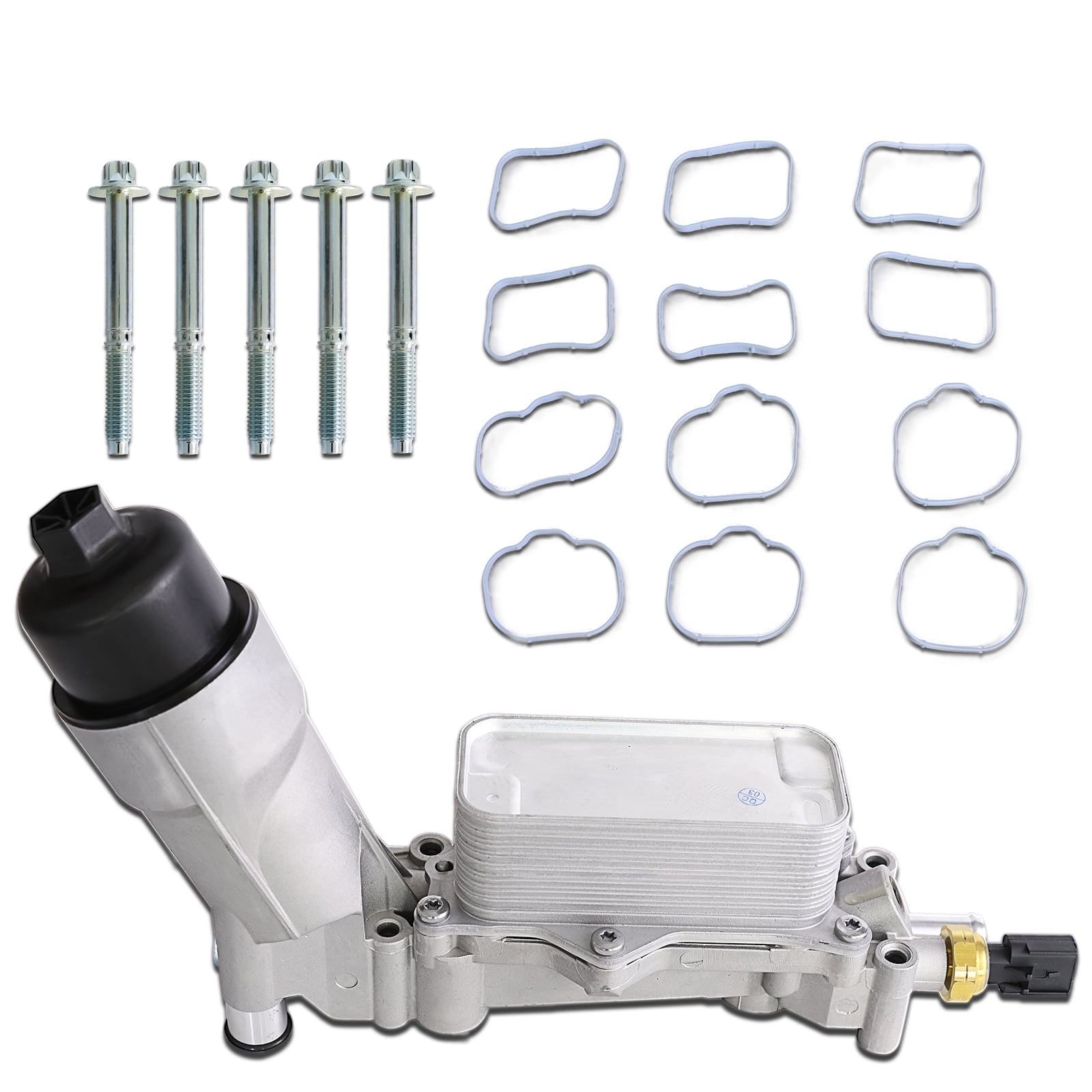 MITZONE 926-876 926-959 Aluminum Oil Cooler Filter Housing Assembly ...