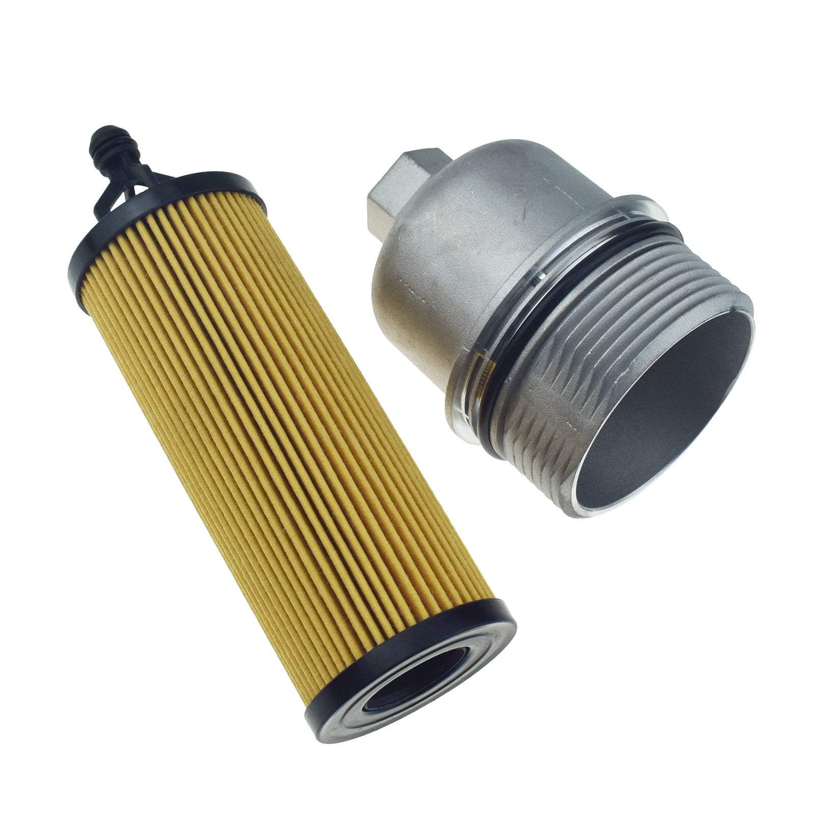 Aluminum Oil Filter Housing Cap With Oil Filter Set Compatible with 14 ...