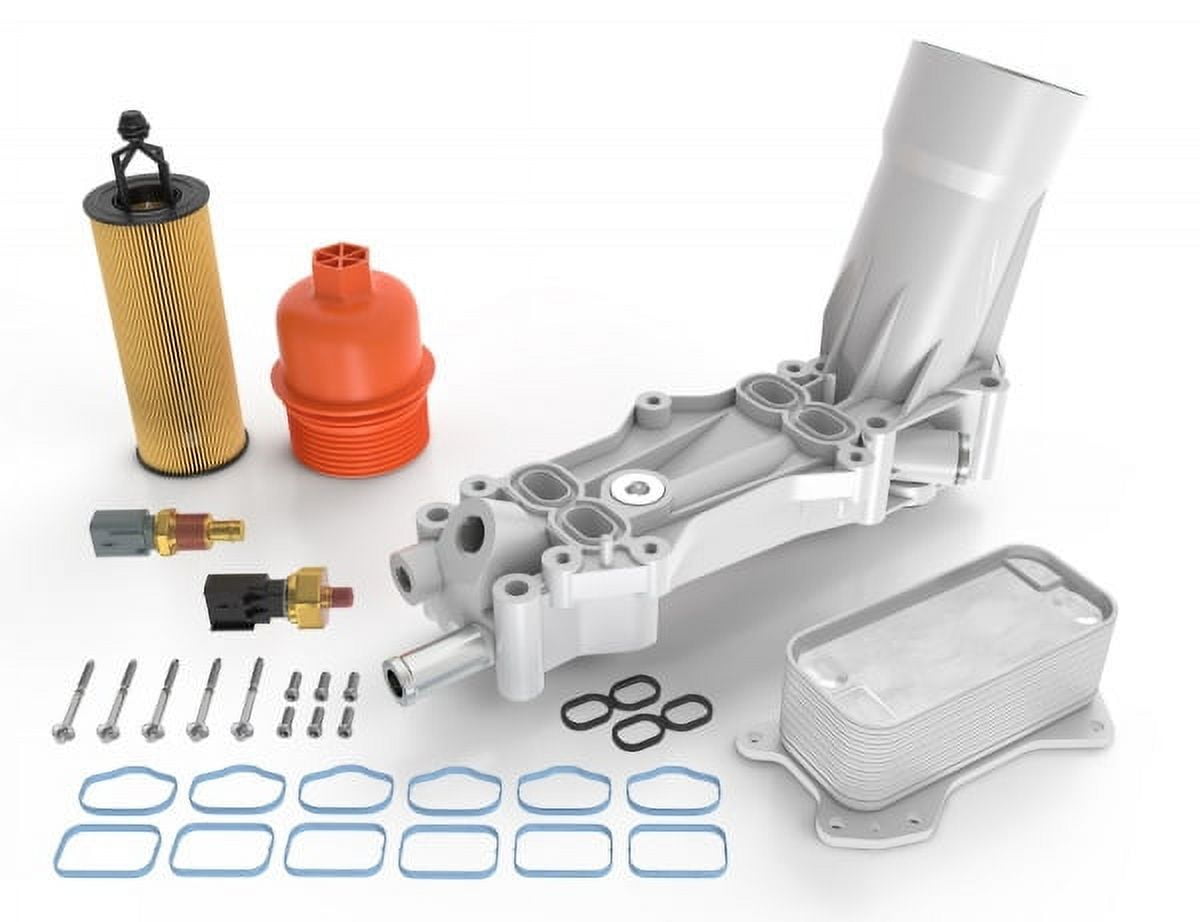 Aluminum Oil Filter Housing for 11-16 Chrysler 200 300 Charger Cherokee ...