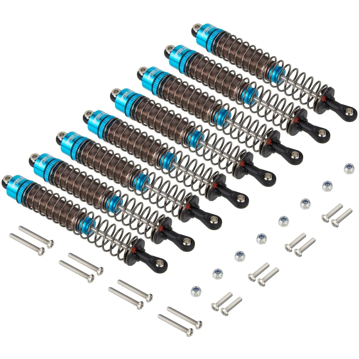 Aluminum Oil Shocks Absorber Damper For Tamiya Bullhead Super Clod ...