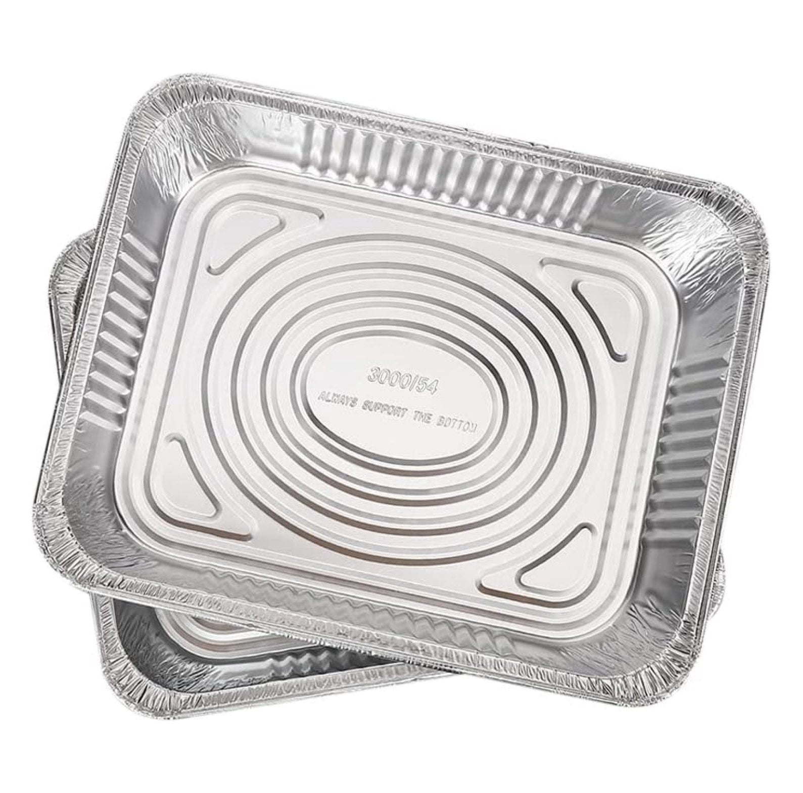 Aluminum Pans Trays 100 Pack 9"x13" Disposable Baking Takeout ...