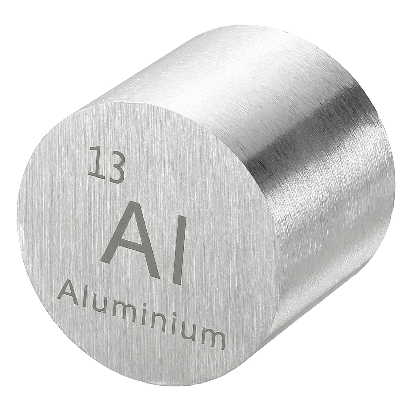 Aluminum Paperweight, 1 Pound Aluminum Round Block Metal Paperweight ...