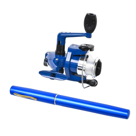 Aluminum Pen Styles Fishing Rod with Fishing Reel Accessories Set Small ...