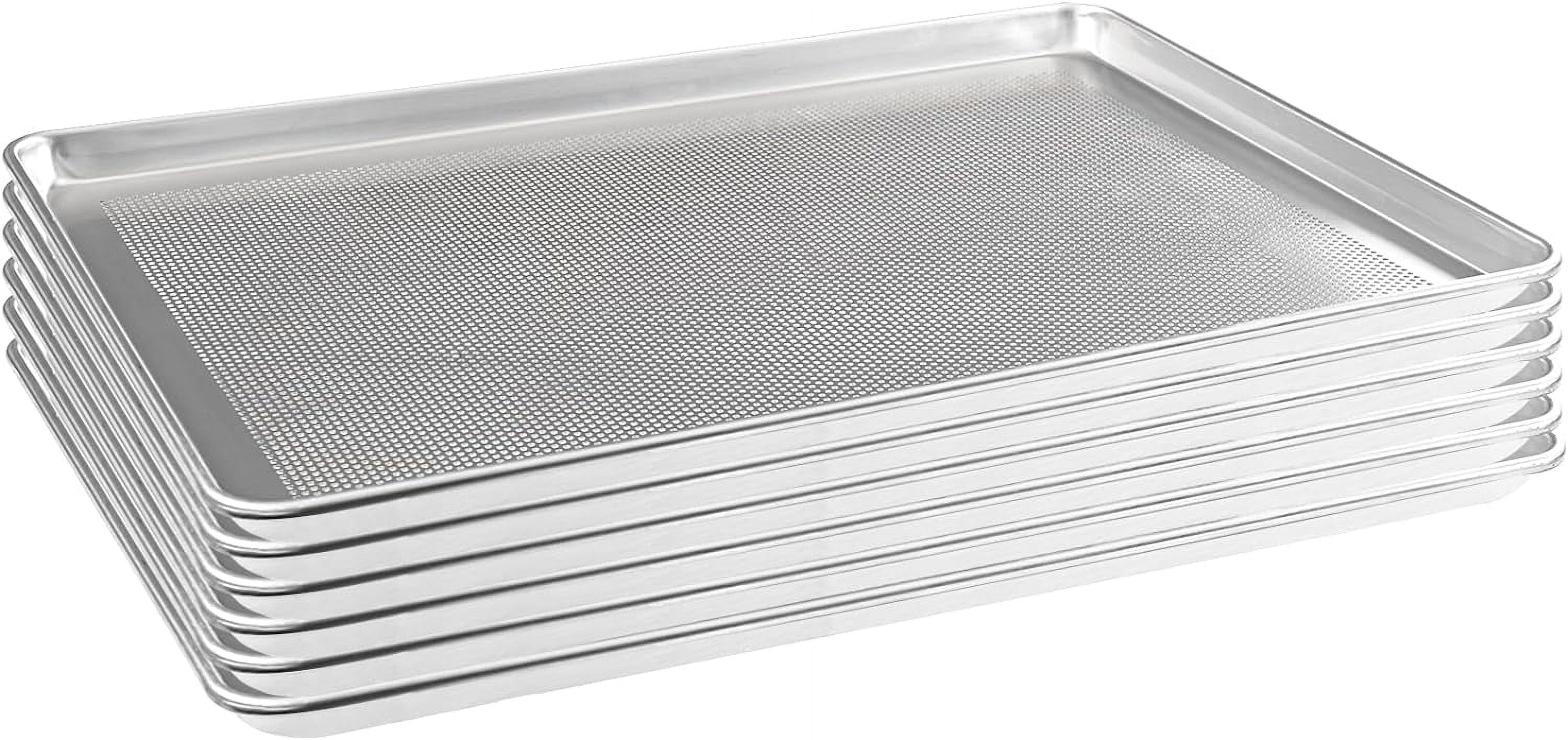 Aluminum Perforated Baking Sheet Pan 18”L X 26”W X 1”H Cookie Sheet ...
