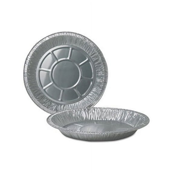 Aluminum Pie Pans Deep, 32 oz, 10" Diameter x 1.38"h, 500/Carton - Walmart.com