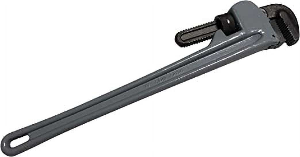 Aluminum Pipe Wrench with Drop Forged Steel Jaws (Aluminum, 36-Inch ...