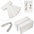 Aluminum Plant Labels - 200PCS Metal Tags with Wires for Plant Markers ...