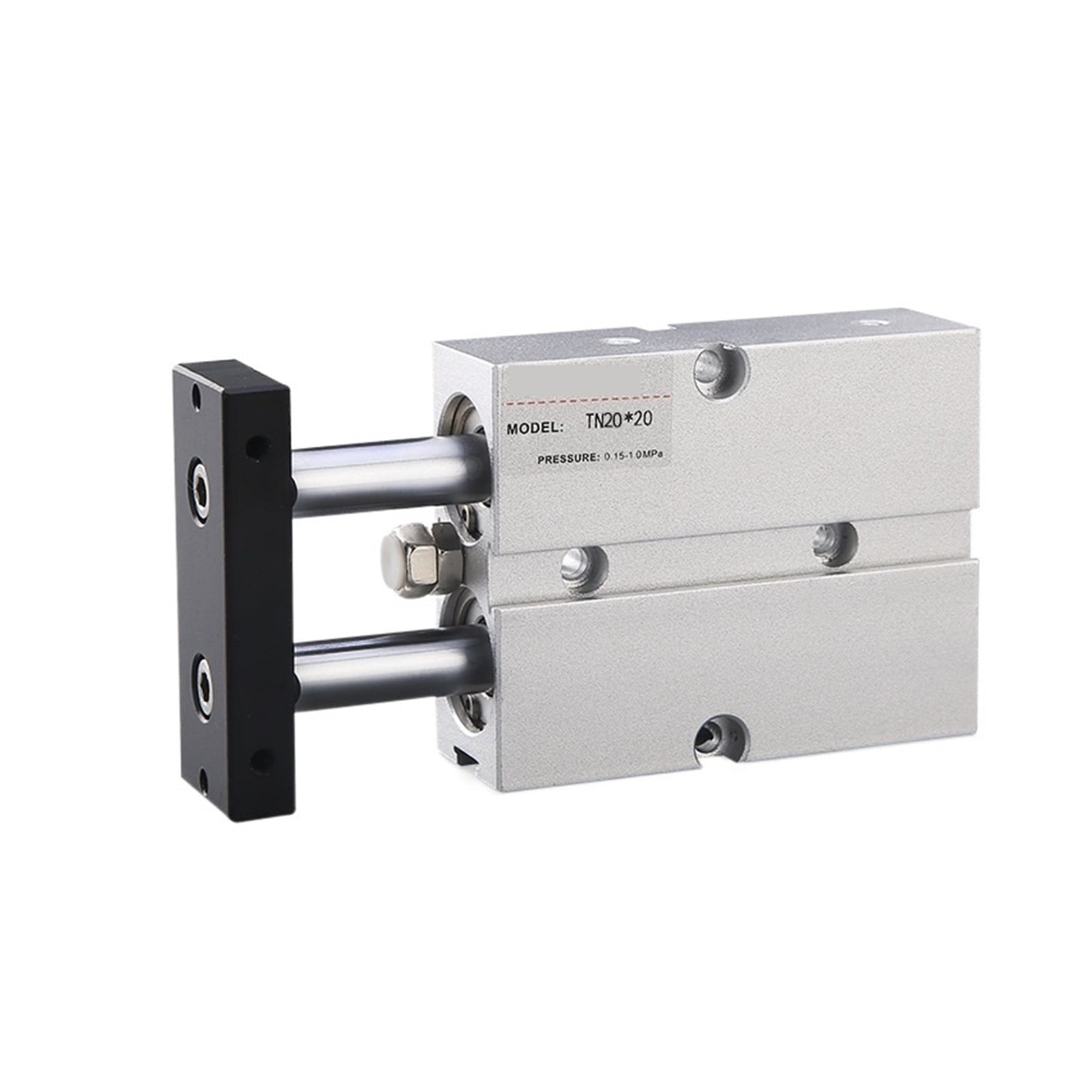 Aluminum Pneumatic Air Cylinder TN/TDA Double Shaft Double Rod Cylinder ...