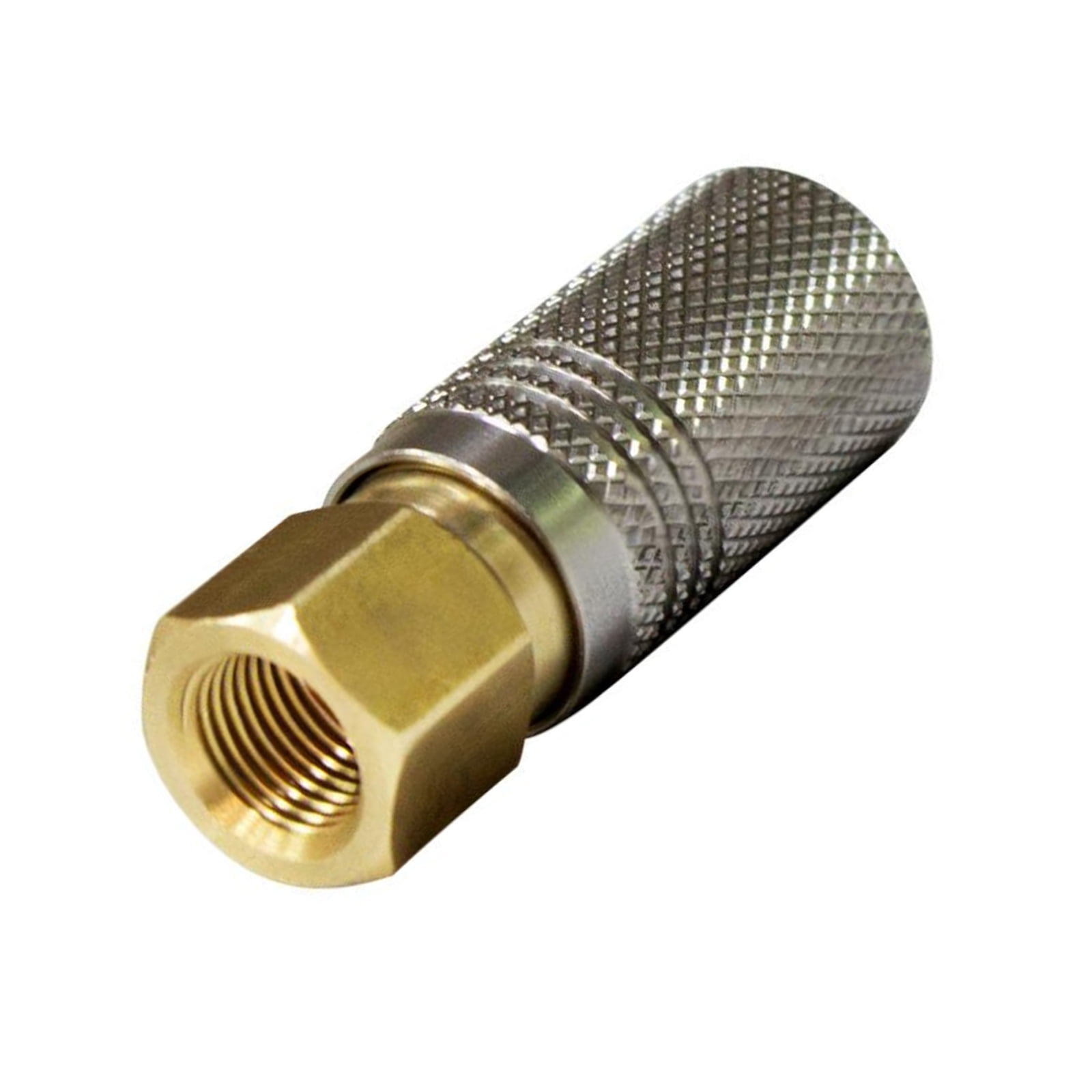 Aluminum Pneumatic Coupler 8mm Inner Outer Thread Male Nipple Quick ...