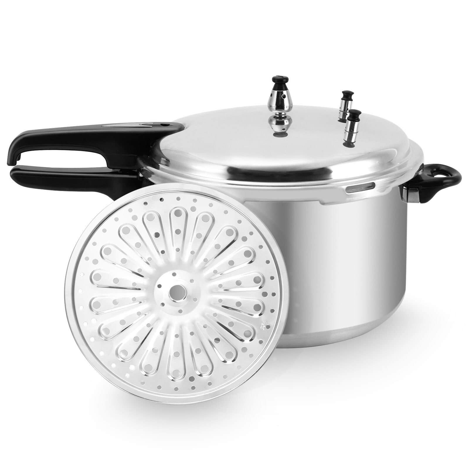 Aluminum Pressure Cooker 11 Qt Pressure Canner w/ Canning Rack Fast ...