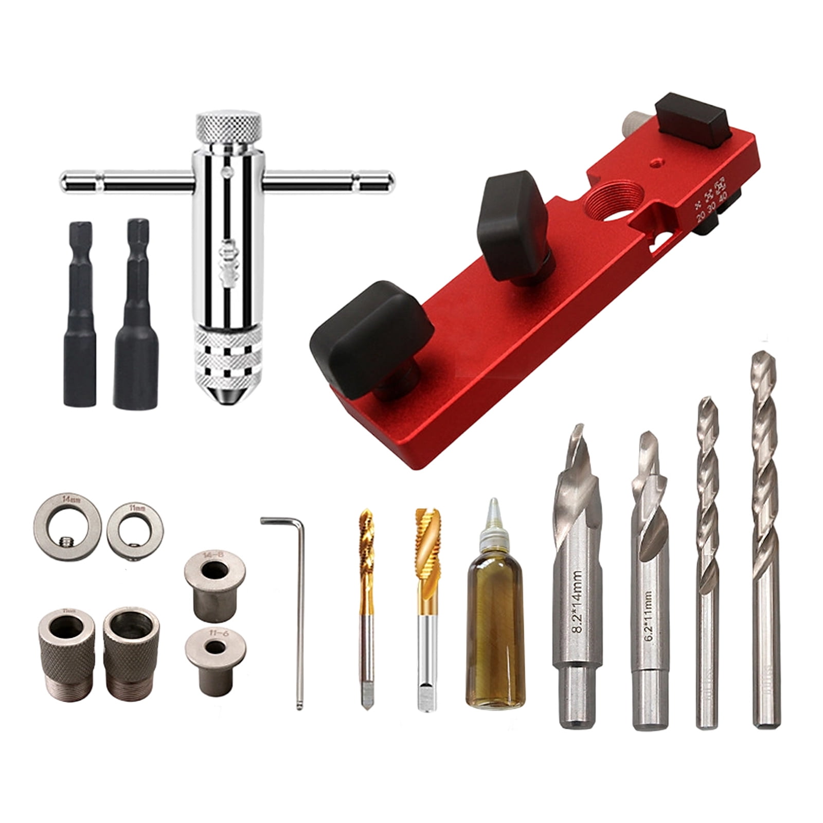 Aluminum Profile Drill Guide Punching Locator Single Hole Profile Drill ...